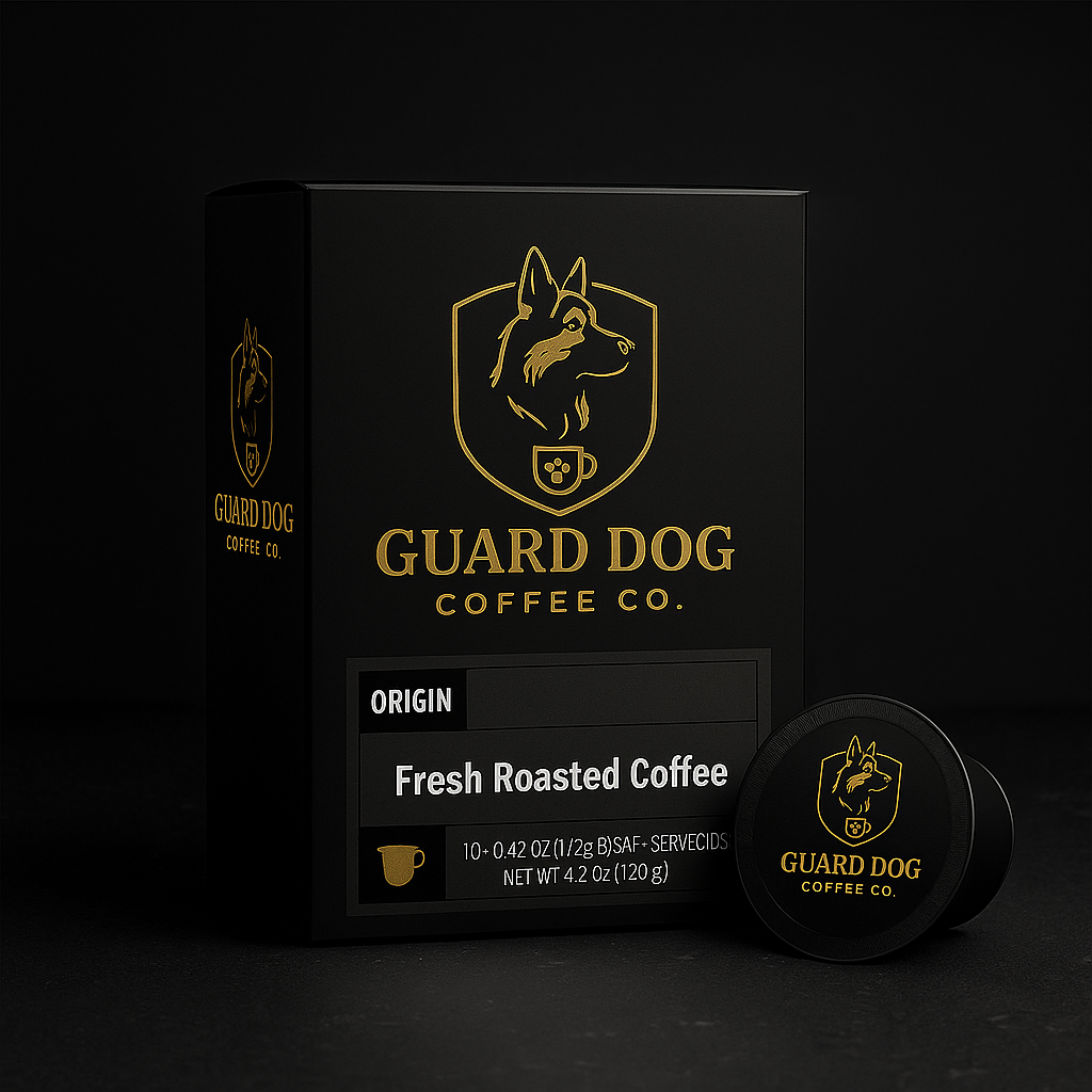 Cowboy Blend Pods – Guard Dog Coffee Co.