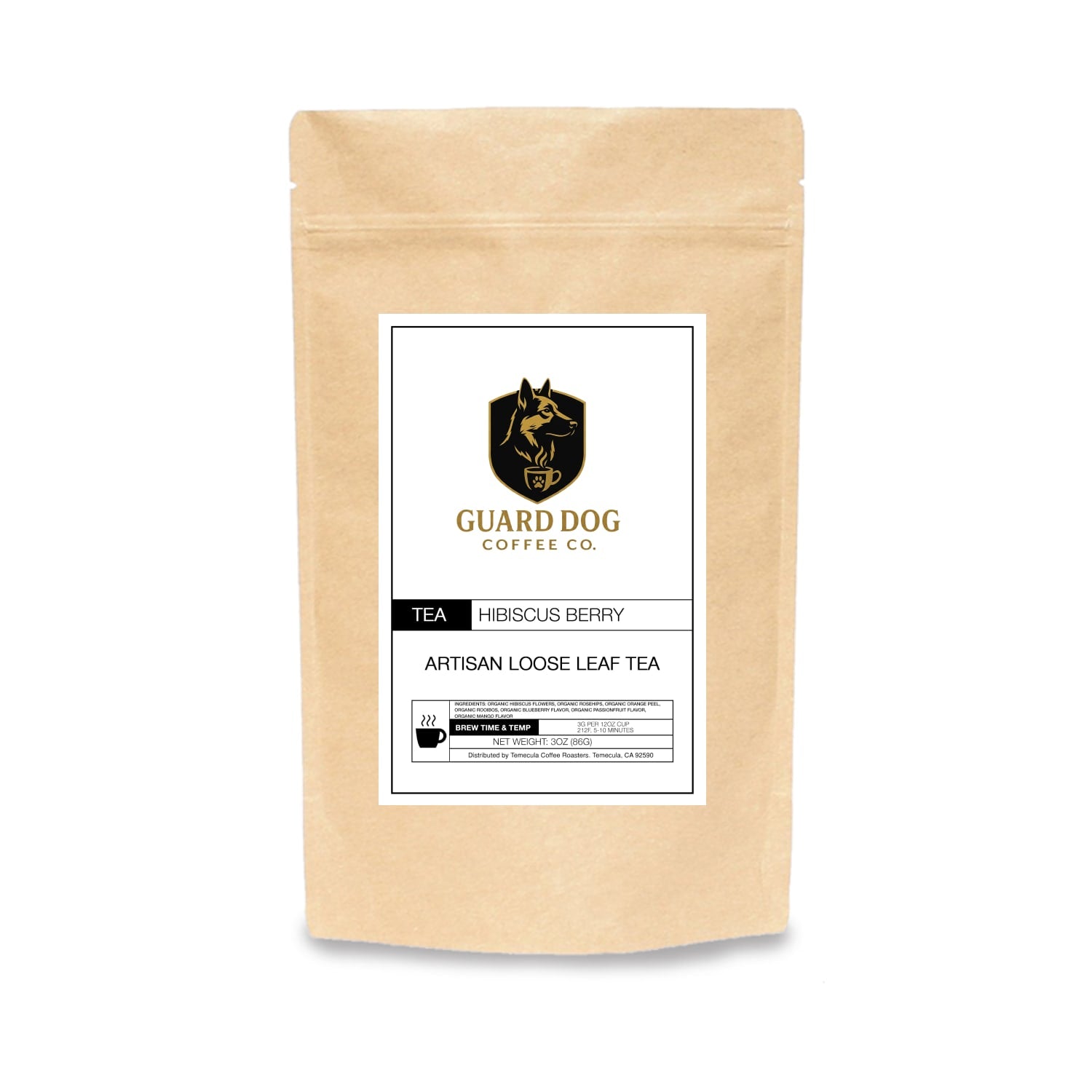 Hibiscus Berry Tea – Guard Dog Coffee Co.